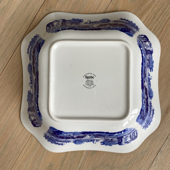 Spode | Dining | Spode Blue Italian Square Vegetable Bowl | Poshmark